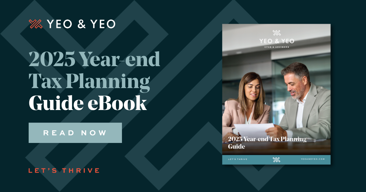 2025 Year-end Tax Planning Guide