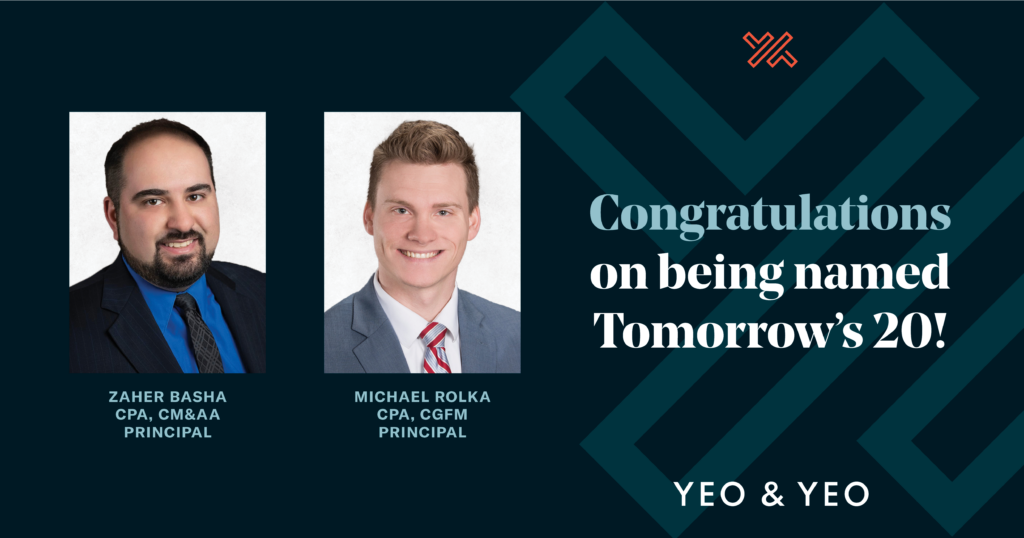 Zaher Basha and Michael Rolka Receive Auburn Hills Chamber’s Tomorrow’s ...